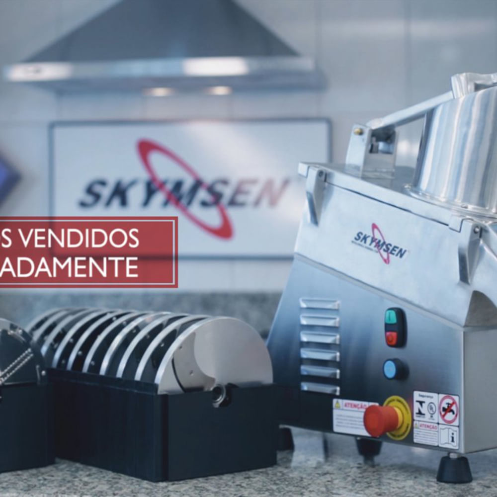 Processador de Alimentos Skymsen Inox PAIE sem Disco 220V - Catral