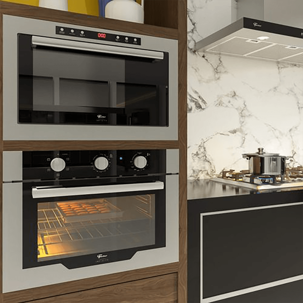 Microondas de Embutir Fischer, Infinity, 25 Litros, Inox - 25378-55522 ...